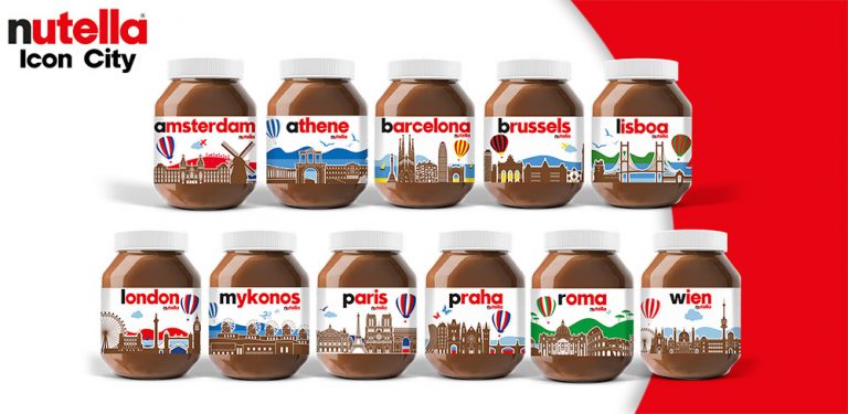 Nutella Icon City - All Advertising